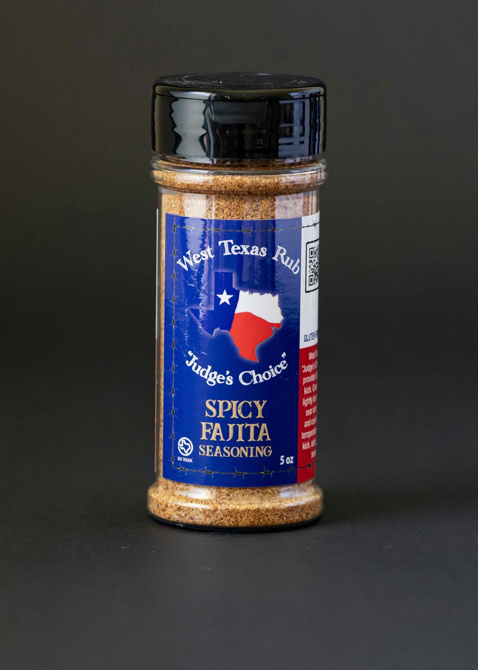 Spicy Fajita Seasoning - West Texas Rub "Judge's Choice"