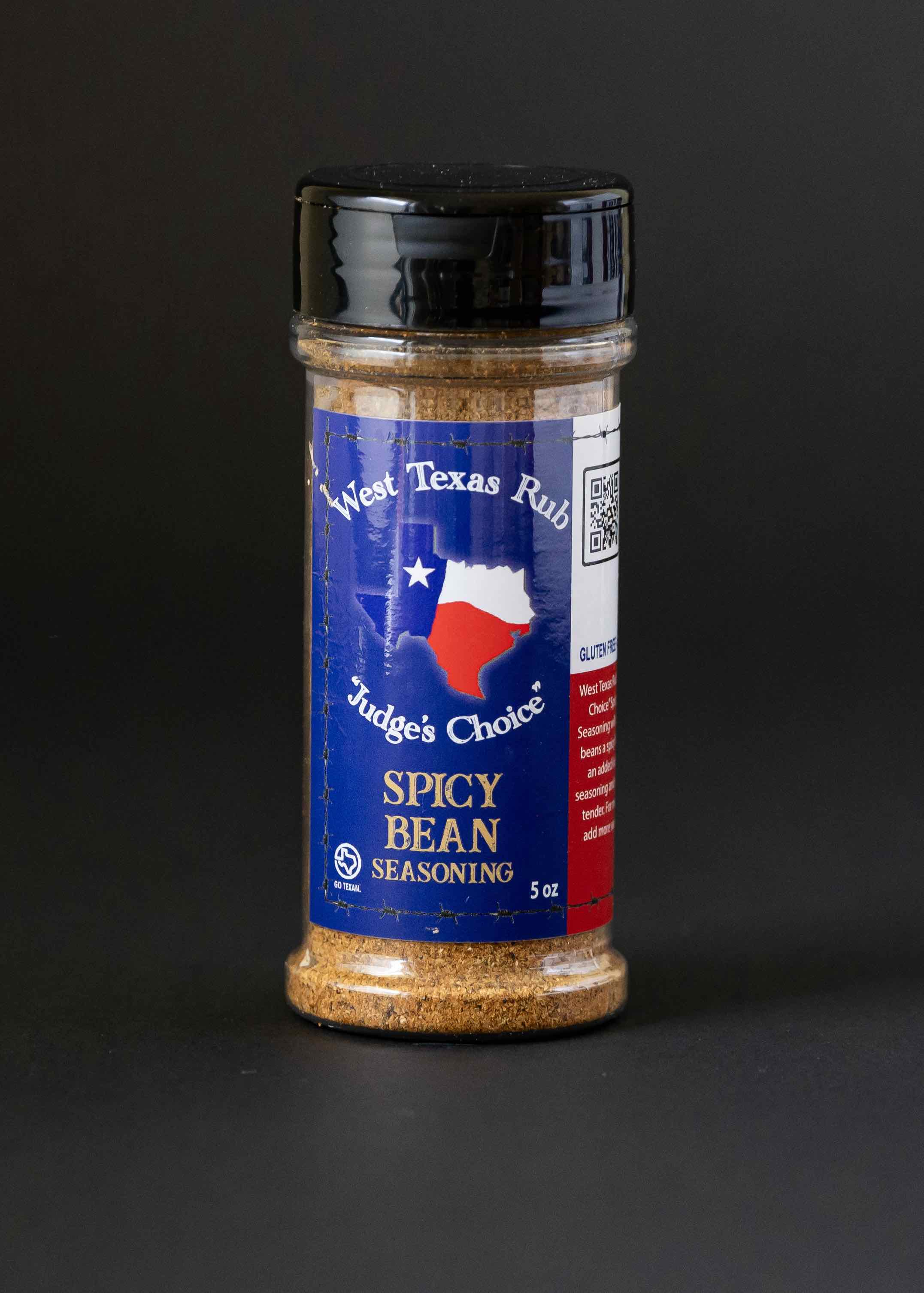 Spicy Bean Seasoning - West Texas Rub "Judge's Choice"